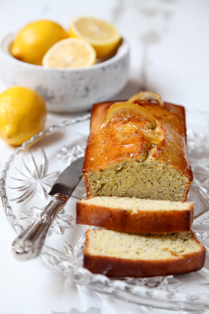 Lemon Polenta Loaf Cake - Marisa Churchill